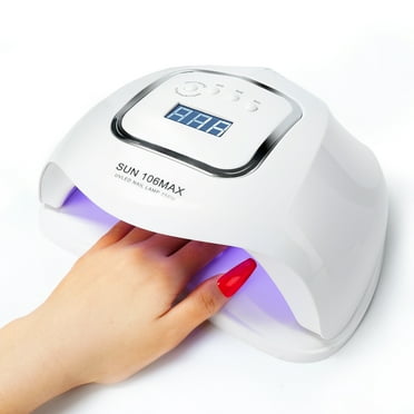36W LED UV Nail Polish Dryer Lamp Gel Acrylic Curing Light Spa ...