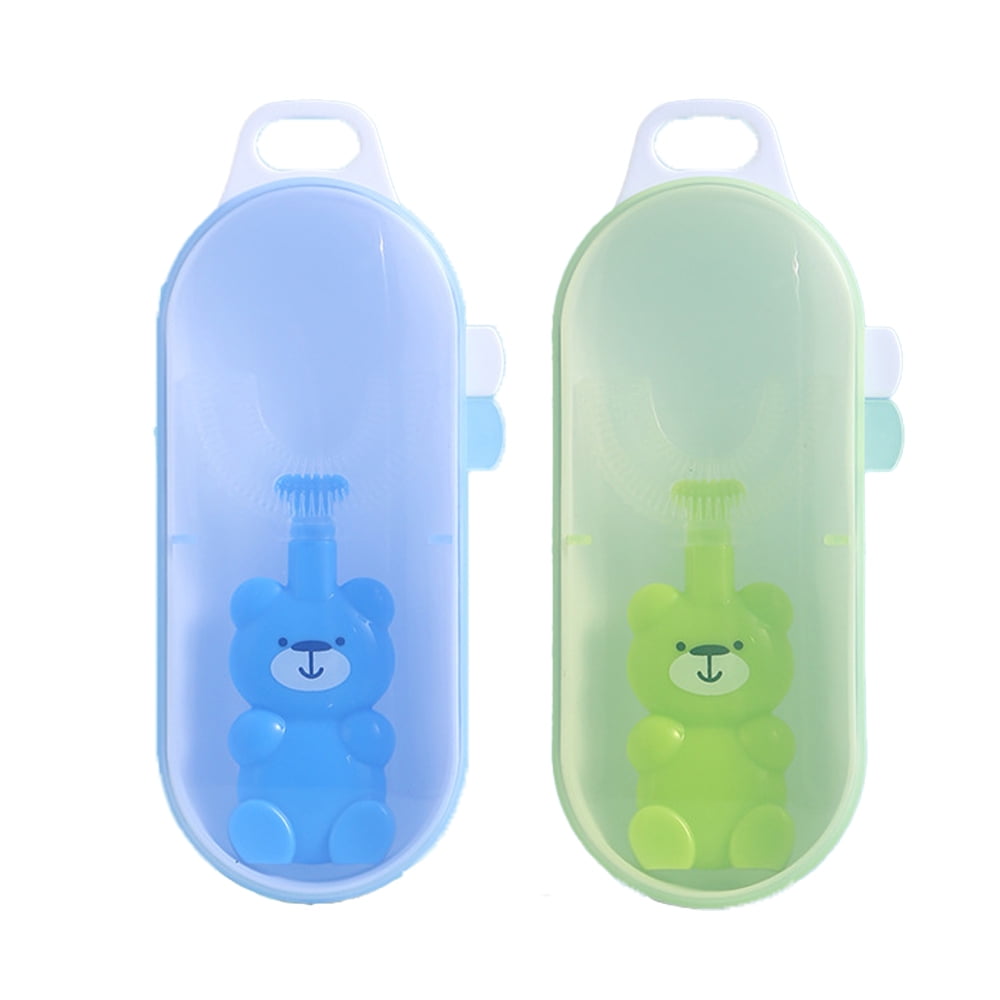 Click here for Heily U-Shaped Toothbrush Kids 2 Pcs - Toddler Too... prices