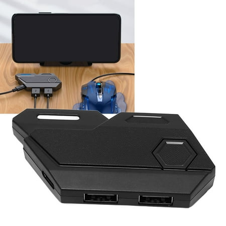 Keyboard Mouse Converter, High Sensitivity Game Controller Adapter 5.0 ABS For Mobile Games ...