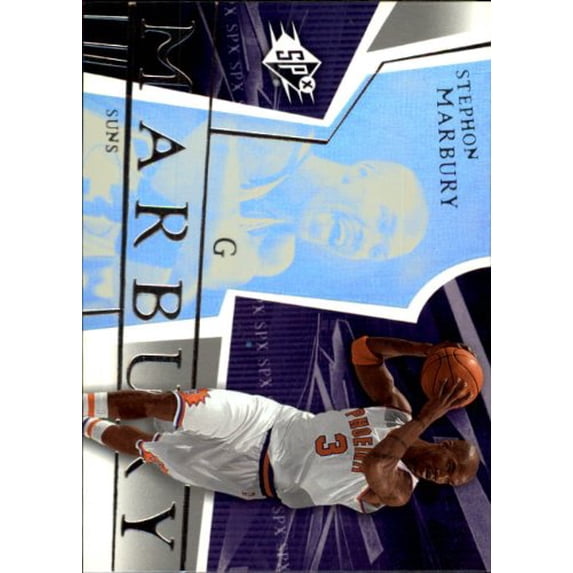 2003-04 SPx #66 Stephon Marbury NBA Basketball Trading Card - Walmart.com