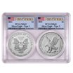 2020-W Burnished $1 American Silver Eagle PCGS SP70 FS Flag Label - Walmart.com