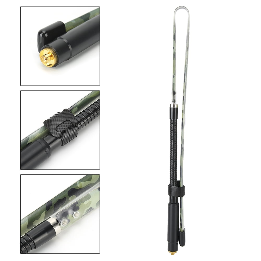 Antena De Radio Bidireccional VHF/UHF De Rango De Frecuencia Dual, Antena Suave, Antena De Regla ...