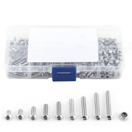 Fixing Component Hex Socket Screws And Nut Assortment 304 Stainless ...