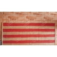 Chouhan Rugs Natural Jute Red Striped Rug Bohemian Rug Decor Rug ...