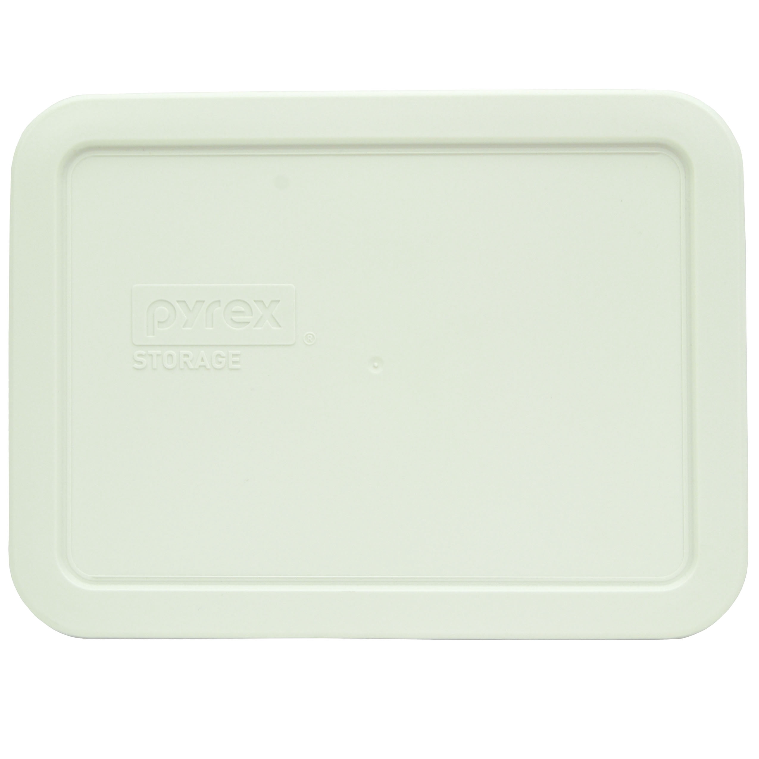 Pyrex 7210-PC White Plastic Storage Rectangle Replacement Lid Cover ...
