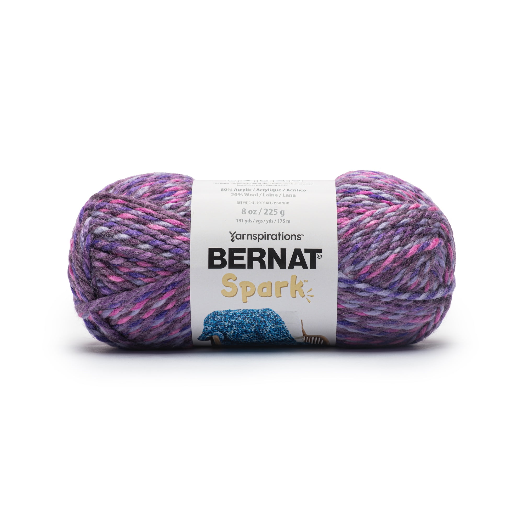 Click here for Bernat Spark #5 Bulky Blend Yarn  Mystic 8oz/225g... prices