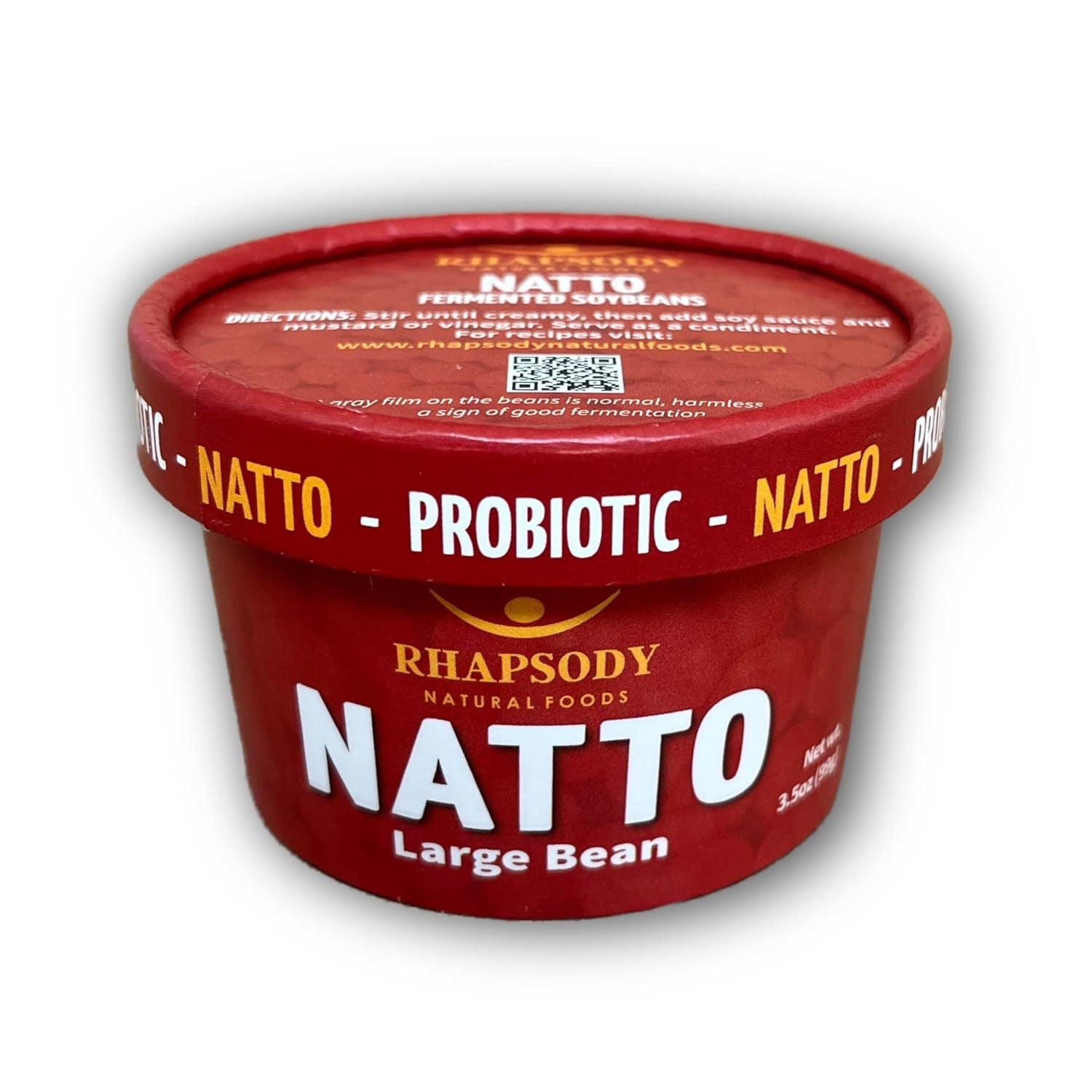 LMHF, Large Bean Natto, Made in Vermont, Fermented Probiotic Superfood ...