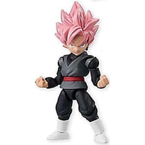 Dragon Ball Z 66 Action Trunks, Goku, Vegeta & Goku Black Set of 4 ...