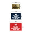 Signs ByLITA Classic Framed Food Safety Warning, Wash Hands Only In ...