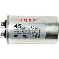 HQRP 80uf 250V Run Capacitor AC Electric Motor Start HVAC Blower ...