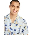 Bluey Men's Hawaiian Print Button-Up Short Sleeve Shirt, Sizes XS-3XL ...