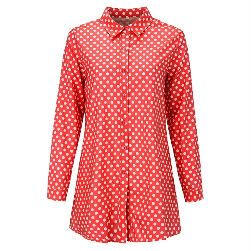 Vintage Blouse Pois Femme Chemisier Pin Up rockabilly SugarShock