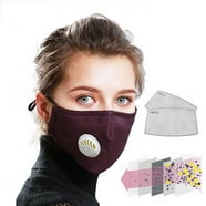 Performance Sports Face Mask - Reusable, Vent Dust Air Protection with ...