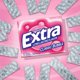 EXTRA Gum Classic Bubble Gum Sugarfree Chewing Gum, 15 Pieces Each Pack ...