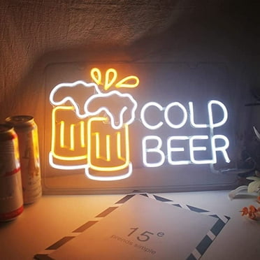 Beer Neon Signs, Beer Bottle Neon Sign,Beer Signs For Bedroom Bar ...