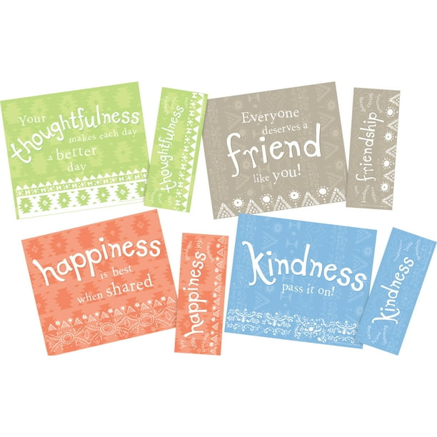 Barker Creek Be Kind Award & Bookmark Set (4 Designs) - 120 Awards ...