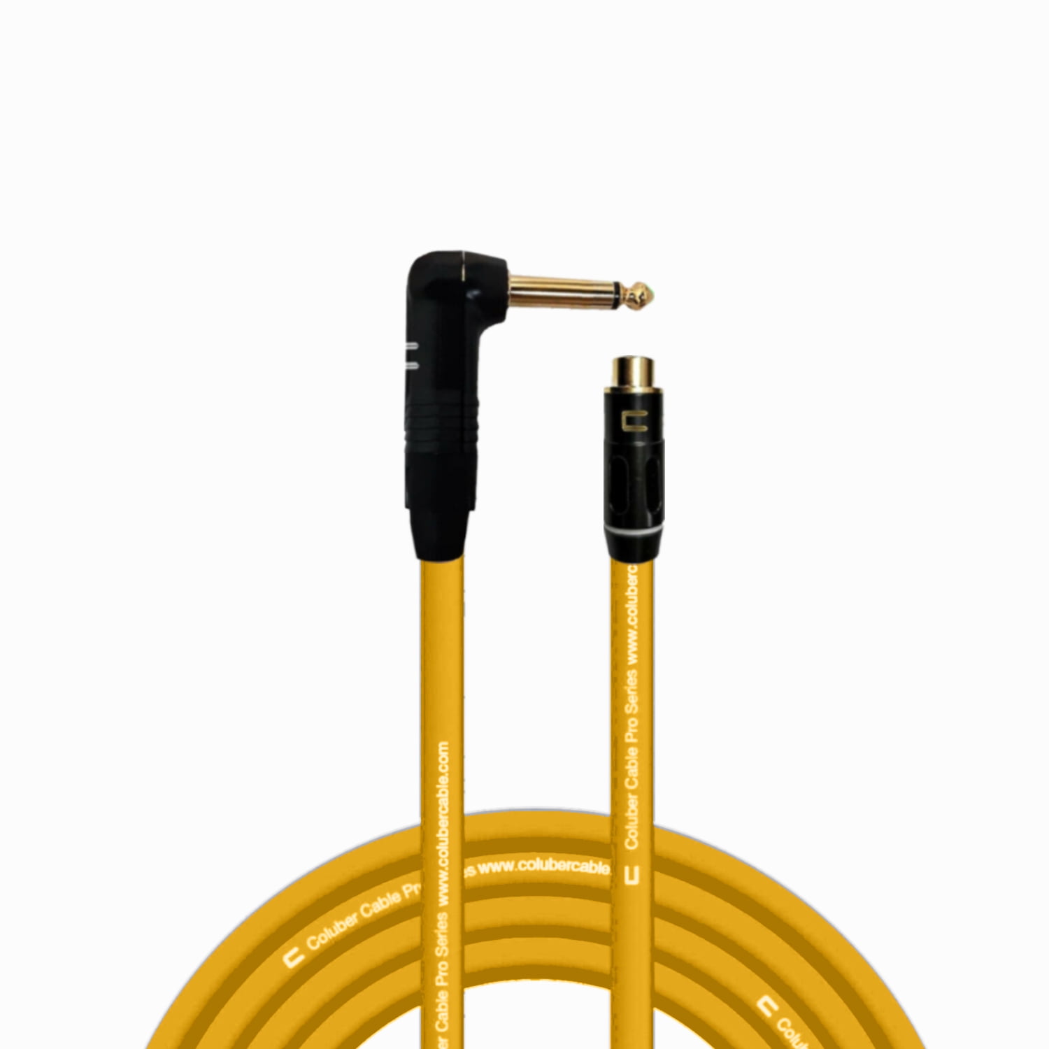 Coluber Cable Right Angle 1/4" TS to RCA Female Pro Powered Audio ...
