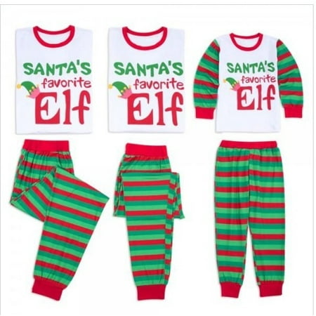 Merry Christmas Family Pajamas Adult Women Kids Toddler Sleepwear ...