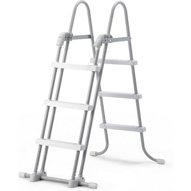 Ladder with Removable Steps for Above Ground Pools | 48-inch Pool Wall ...