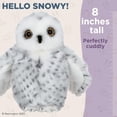 Bearington Snowy The Owl Stuffed Animal, 8 Inch Plush Owl - Walmart.com