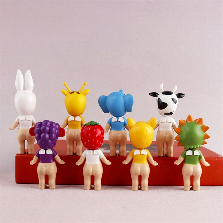 Sonny Angel Hippers Doll 8Pcs - Animal Fruit Series Limited Sonny Angel Hippers Doll 8Pcs - Animal Fruit Series Limited