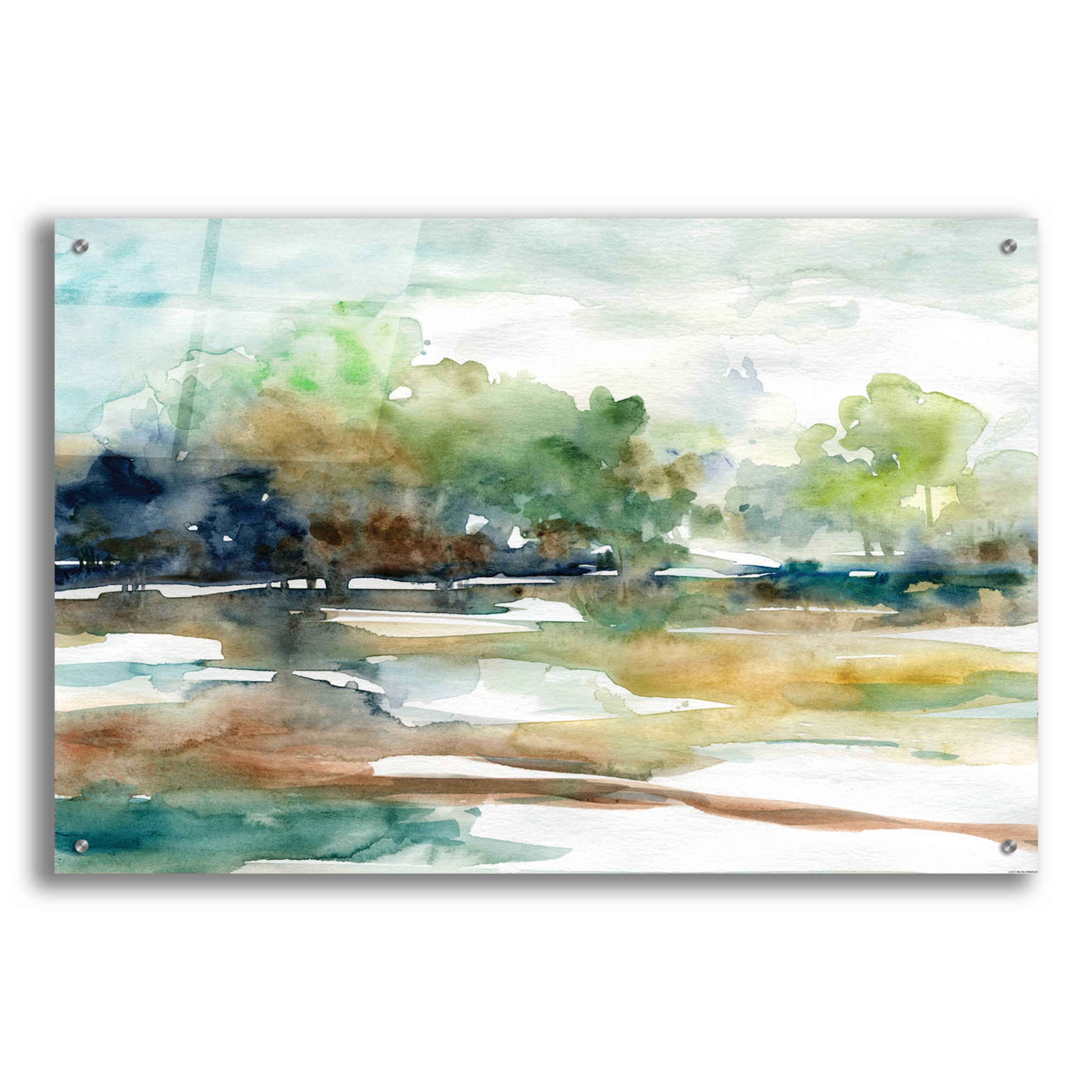 Epic Art 'Tree Line 1' by Jadei Graphics, Acrylic Glass Wall Art, 36 ...