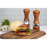 Olde Thompson Dover Wood Acrylic Peppermill, Adjustable Grinder, Salt ...