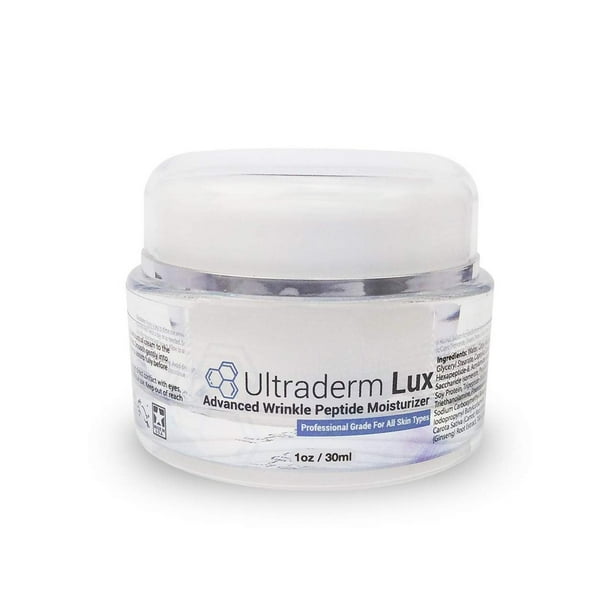 Crema antiarrugas con péptidos avanzados de Ultraderm Lux. Hidratante ...