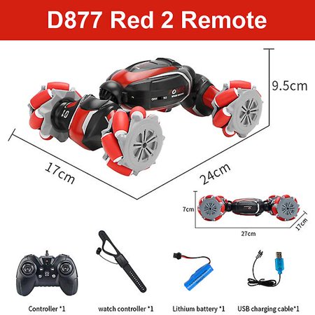 D875 Rc Stunt 4wd Car Twisting Drift Off Road Deformable Remote Control ...
