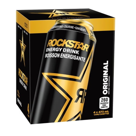 Rockstar Energy Drink, 473mL Cans, 4 Pack | Walmart Canada
