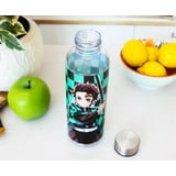Demon Slayer Tanjiro Kamado Plastic Water Bottle | Holds 20 Ounces ...