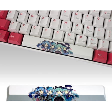 Custom Japanese Anime Spacebar 6.25U Keycaps,Compatible with Cherry MX ...