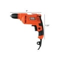 American Builder Electric Drill - 3/8 Keyless Chuck, Leveler, Speed ...