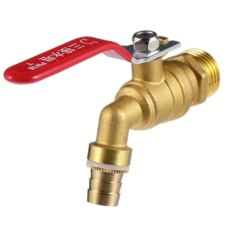 Hot Water Faucet Brass Single Handle Hot Water Tap Tea Stove Hot Water ...
