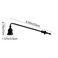 Candle Snuffer, 9 Inch Long Handle for Safe Flame Extinguishing, Splash ...