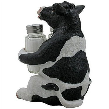 Ebros Sunflower Bovine Cow With Two Country Barrels Salt And Pepper ...