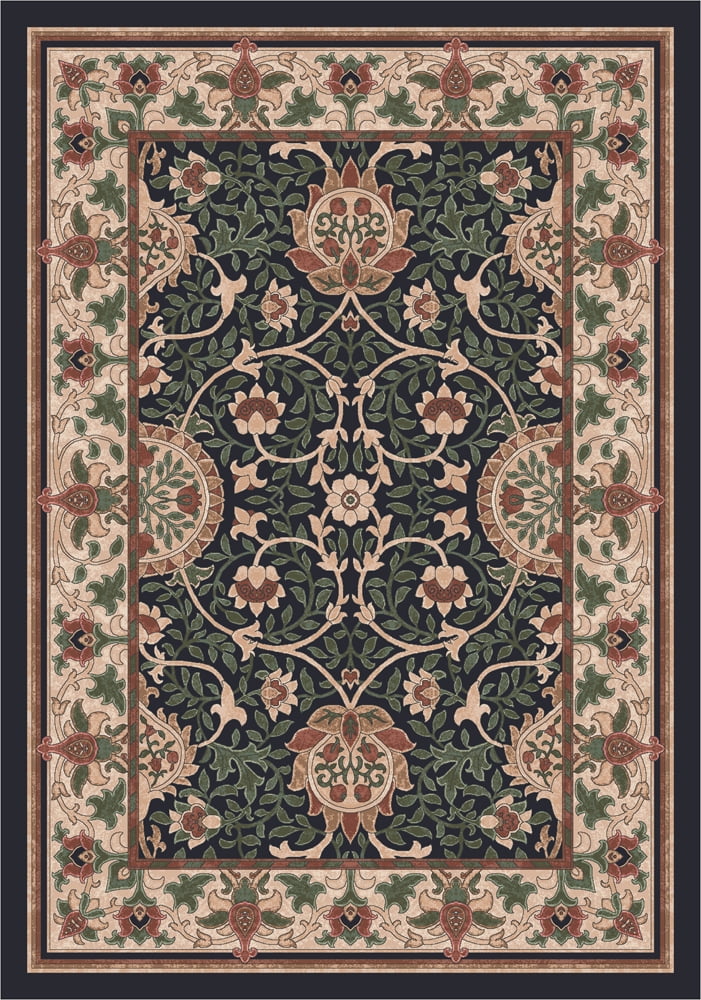 Milliken Pastiche Area Rug SUMERO CREAM EBONY Sumero Cream Ebony 2' 4 ...