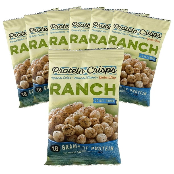 HealthSmart - High Protein Diet Crisps - Ranch - 18g Protein - Low ...