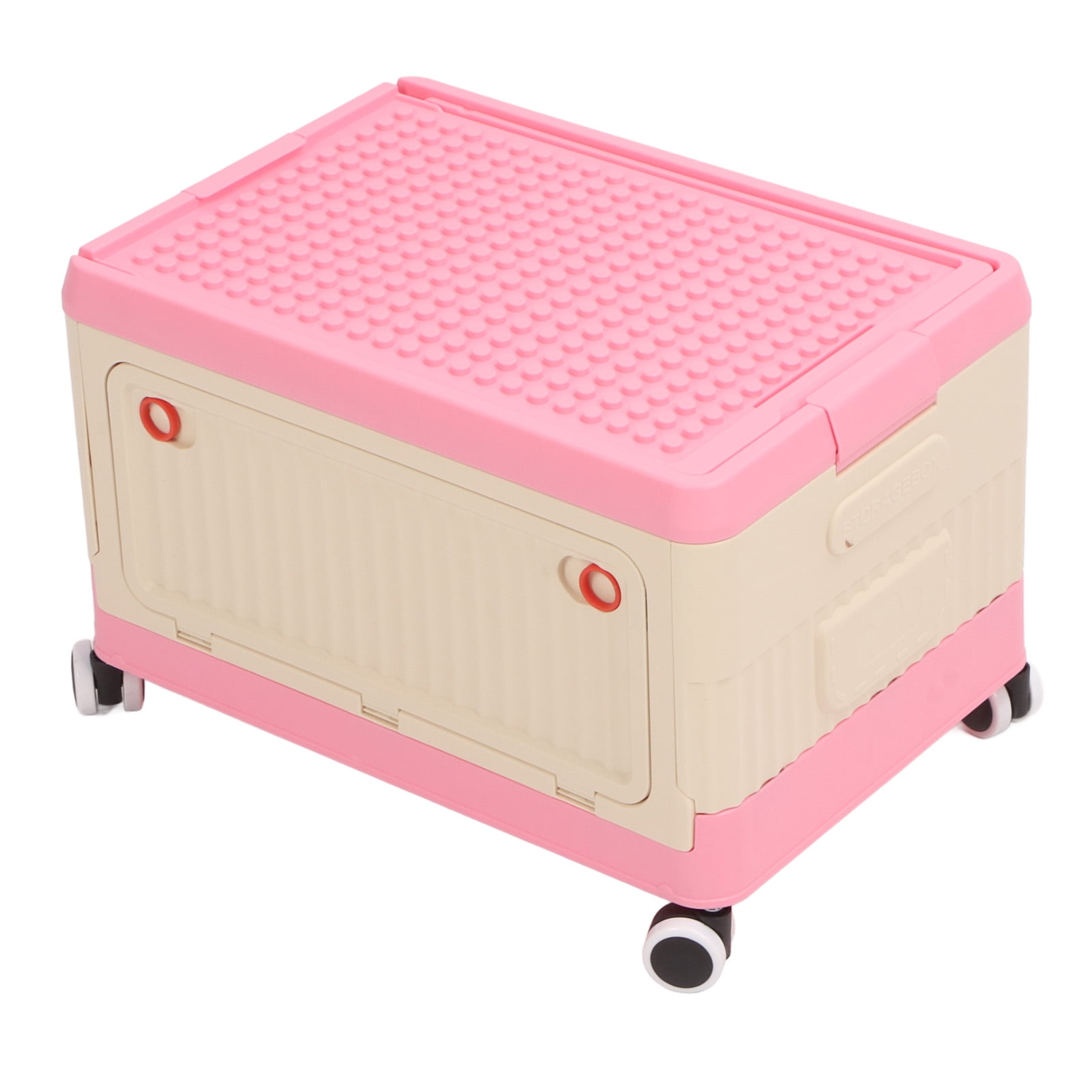 Contenedor de Almacenamiento con Ruedas con Tapa y Ruedas Maletín con ...