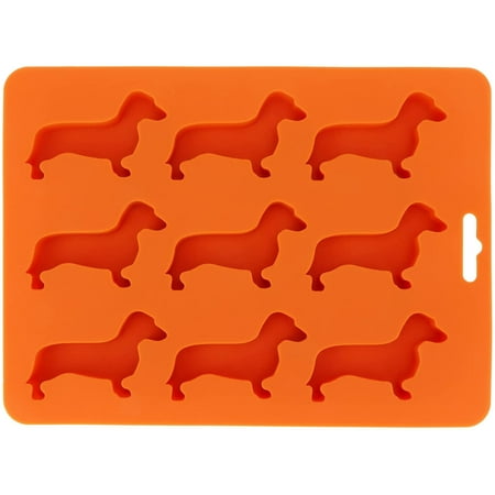 Puppy Ice Cubes Trays, 9 Cavity Silicon Ice Cubes Tray Molds Chocolate ...