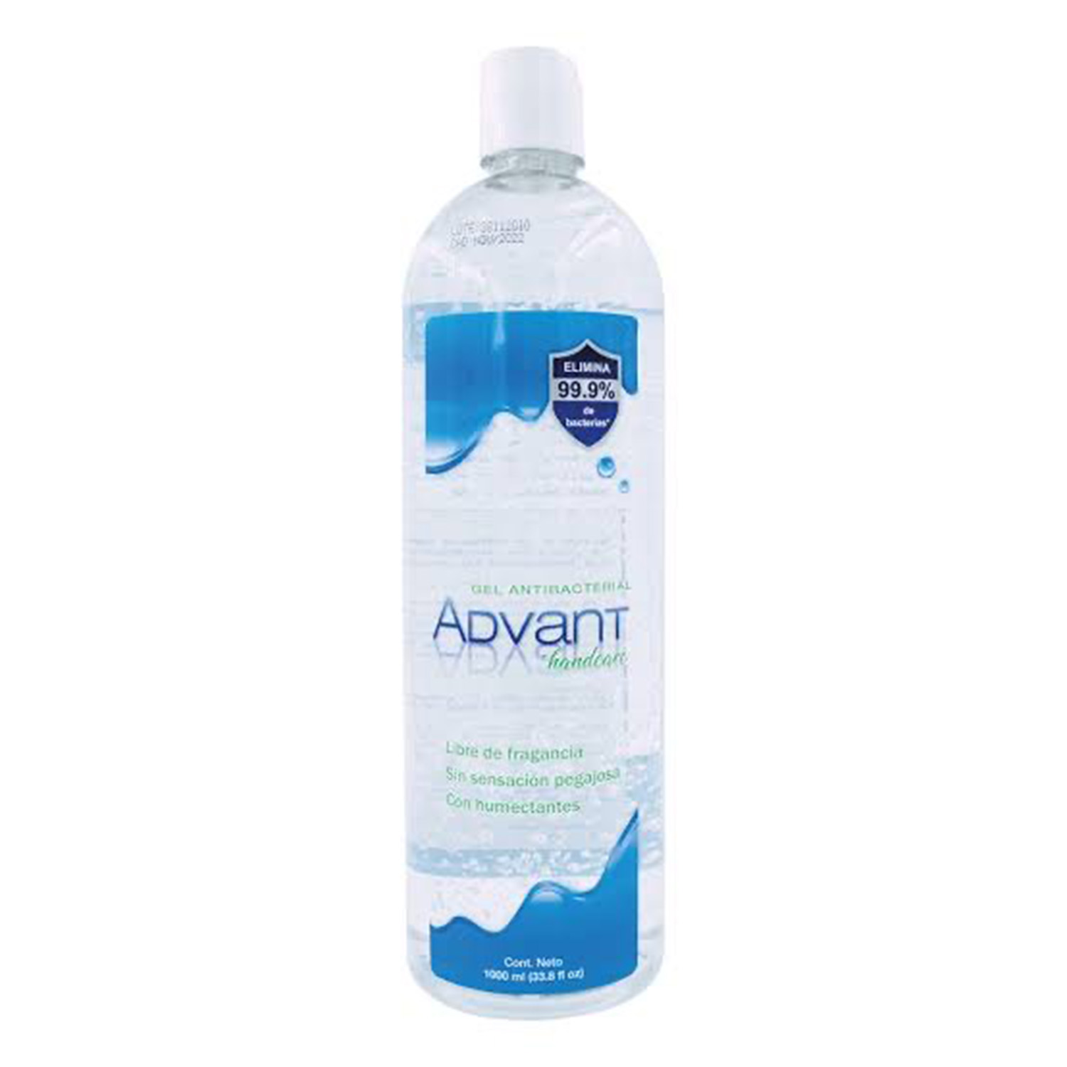 Gel antibacterial 1lt Advant Caja con 12 Pzs | Bodega Aurrera en línea