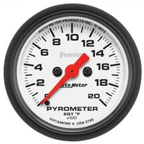 AUTO METER 2654 FSE Z-SERIES 2IN E.G.T. KIT, 0-1600`F - Walmart.com