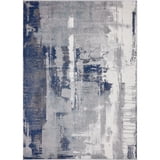 Luxe Weavers Modern Abstract Blue 5x7 Area Rug, Medium Pile Carpet ...