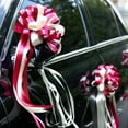 Wharick 10Pcs Pull Bow Ribbon Romantic Car Pull Bows Hand-pulled Ribbon ...