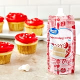 Great Value Decorating Icing Red 8 oz Piping Tube for Cake and Cookie ...