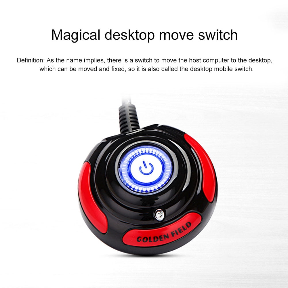 Naierhg 1.6m Desktop Computer PC Case Power Supply On/Off Reset HDD ...