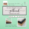 The Best Memories Are Made Gathered Around The Table Sign Wall Art ...