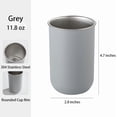 Drinking cup, 11-ounce stainless steel drinking cup, reusable steel and ...