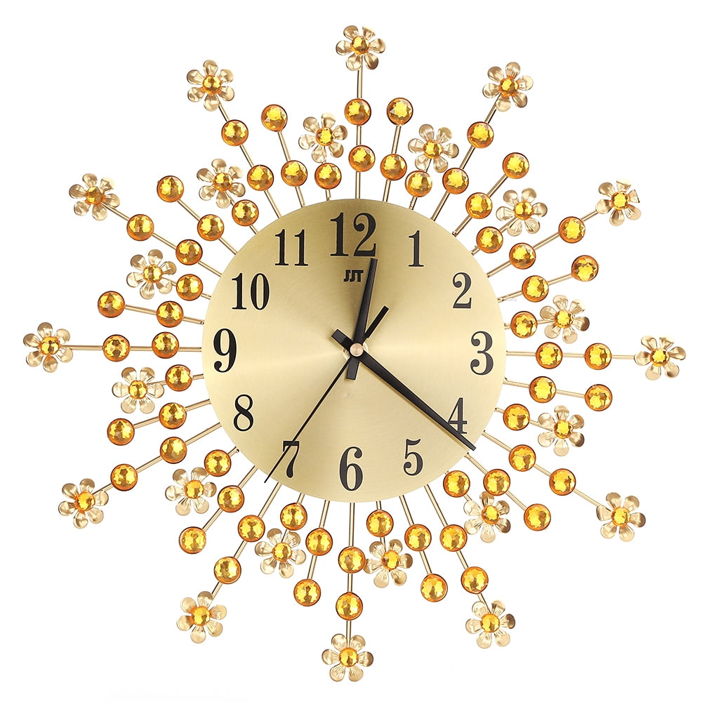 Click here for Lifcasual Large Decorative 3d Iron Art Wall Clock... prices