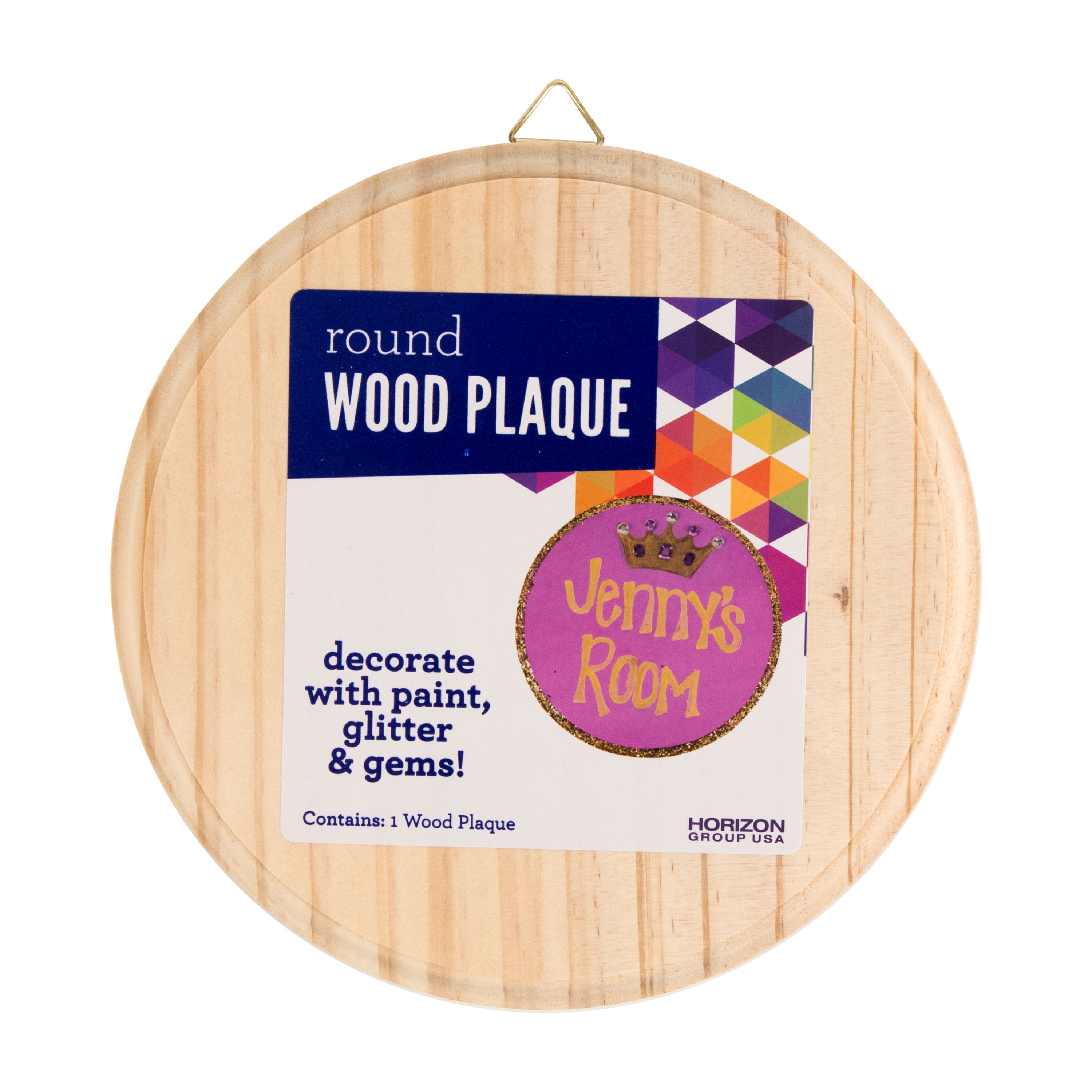 Horizon Group USA Wooden Circle Plaque, 1 Each - Walmart.com